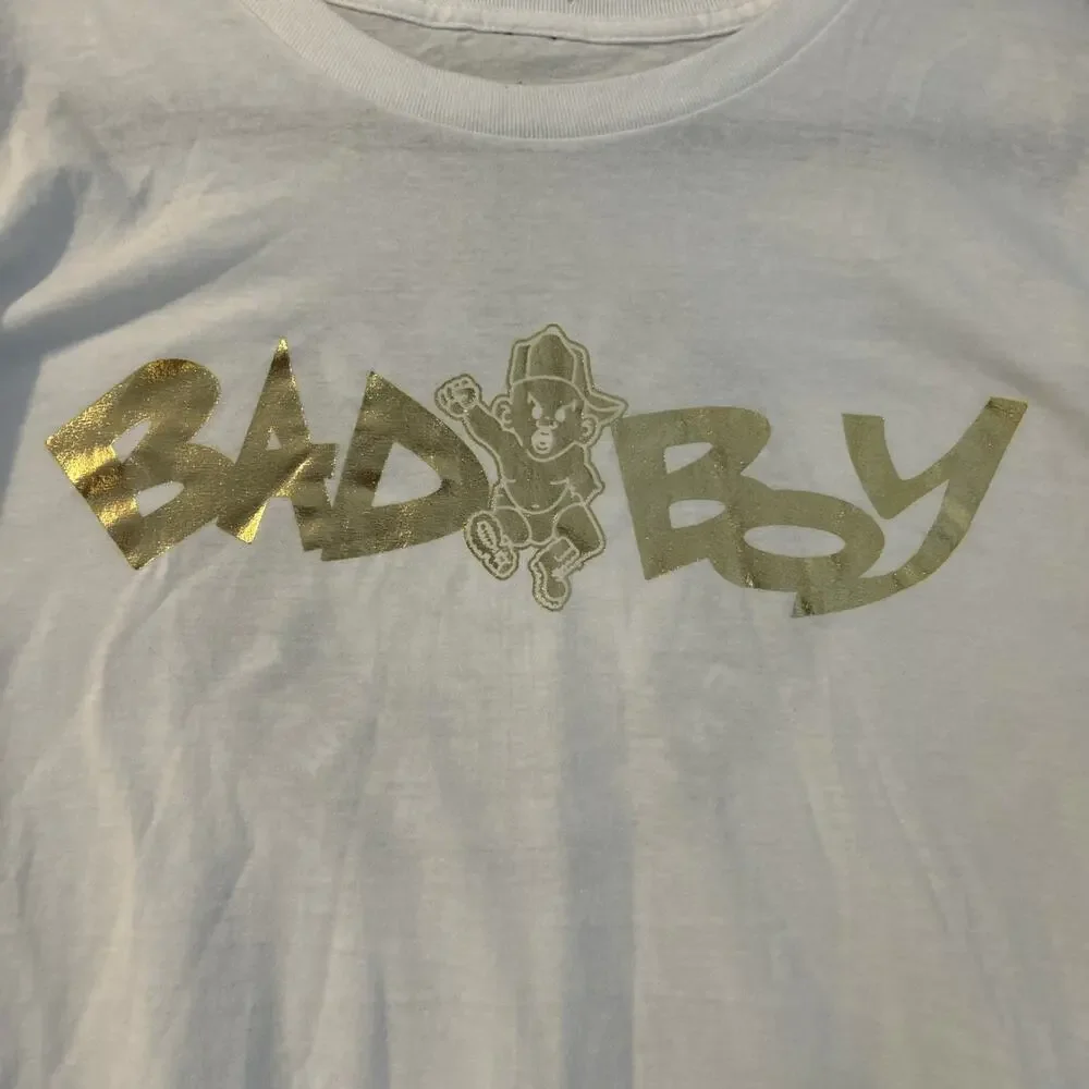 Bad Boy | Shirts | Bad Boy Large T With Gold Lettering Baby Large T ...